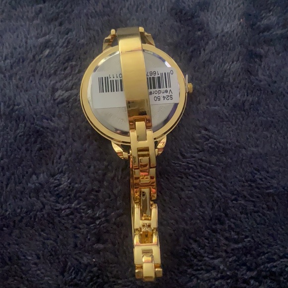 Embassy by gruen | Accessories | Womans Fashion Gold Plated Watch ...